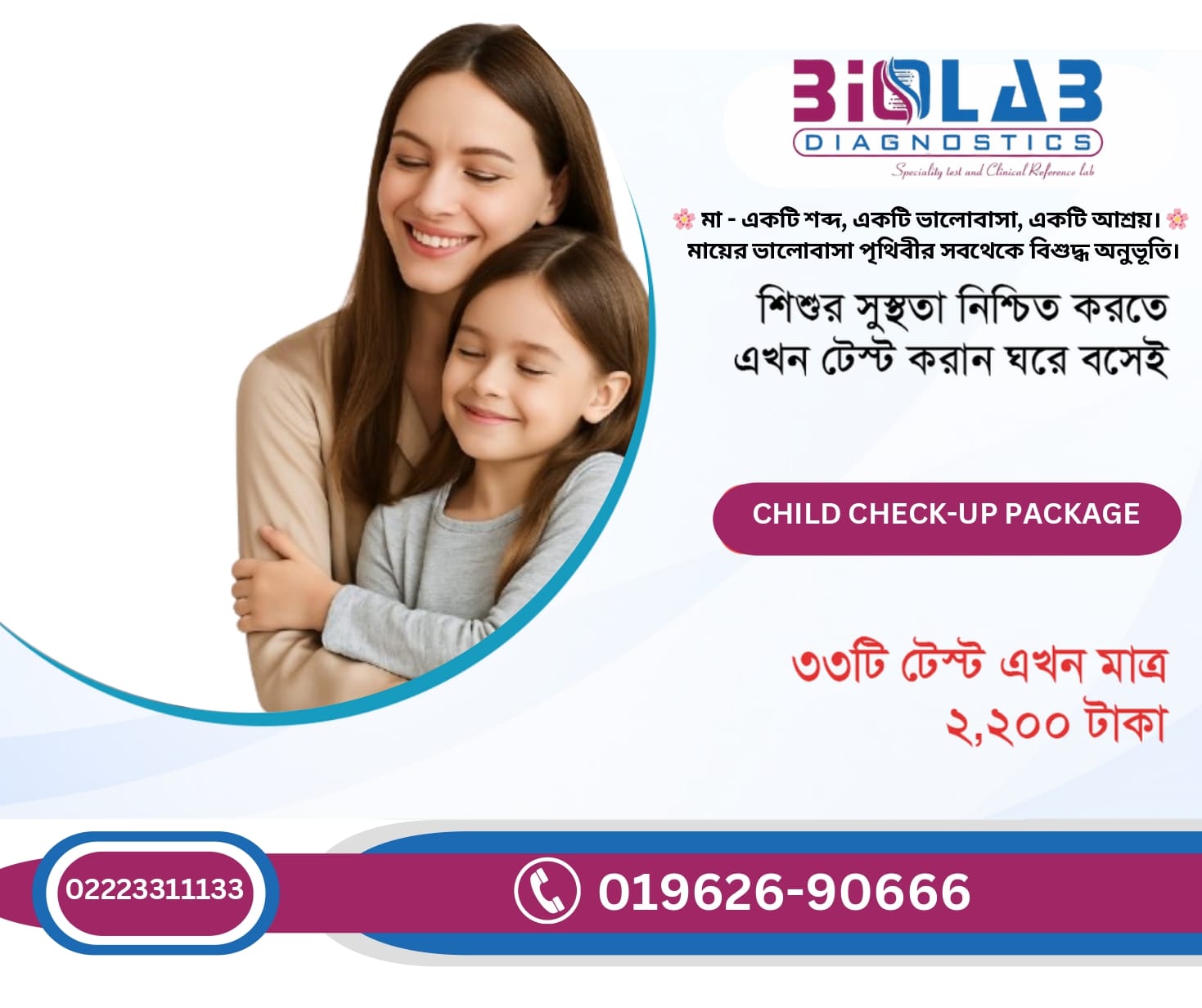 Health Screening Package 1.1 - BioLab Diagnostics